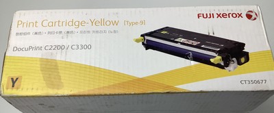 Fuji Xerox DocuPrint C2200/C3300 Toner Cartridge - Yellow New In Sealed ...