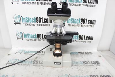 Nikon Binocular Biological Microscope w/ 4 Objectives | eBay