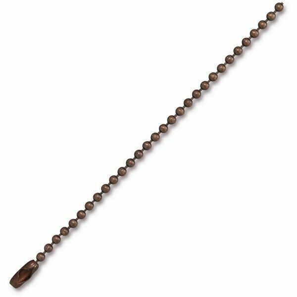 LOT 10 BALL CHAIN Necklaces 24" -27" Length 2.4mm Bead ~ Antique Copper ...