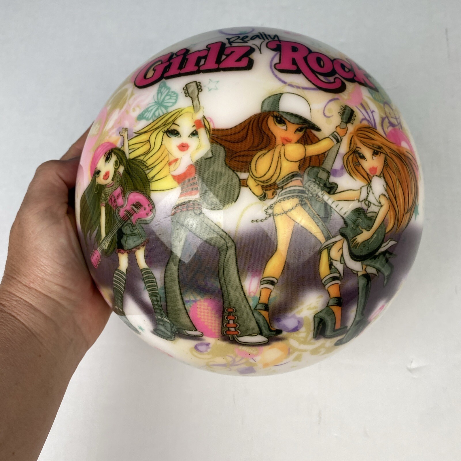 Brunswick Bratz MGA Entertainment Bowling Ball Viz-A-Ball No Holes ...