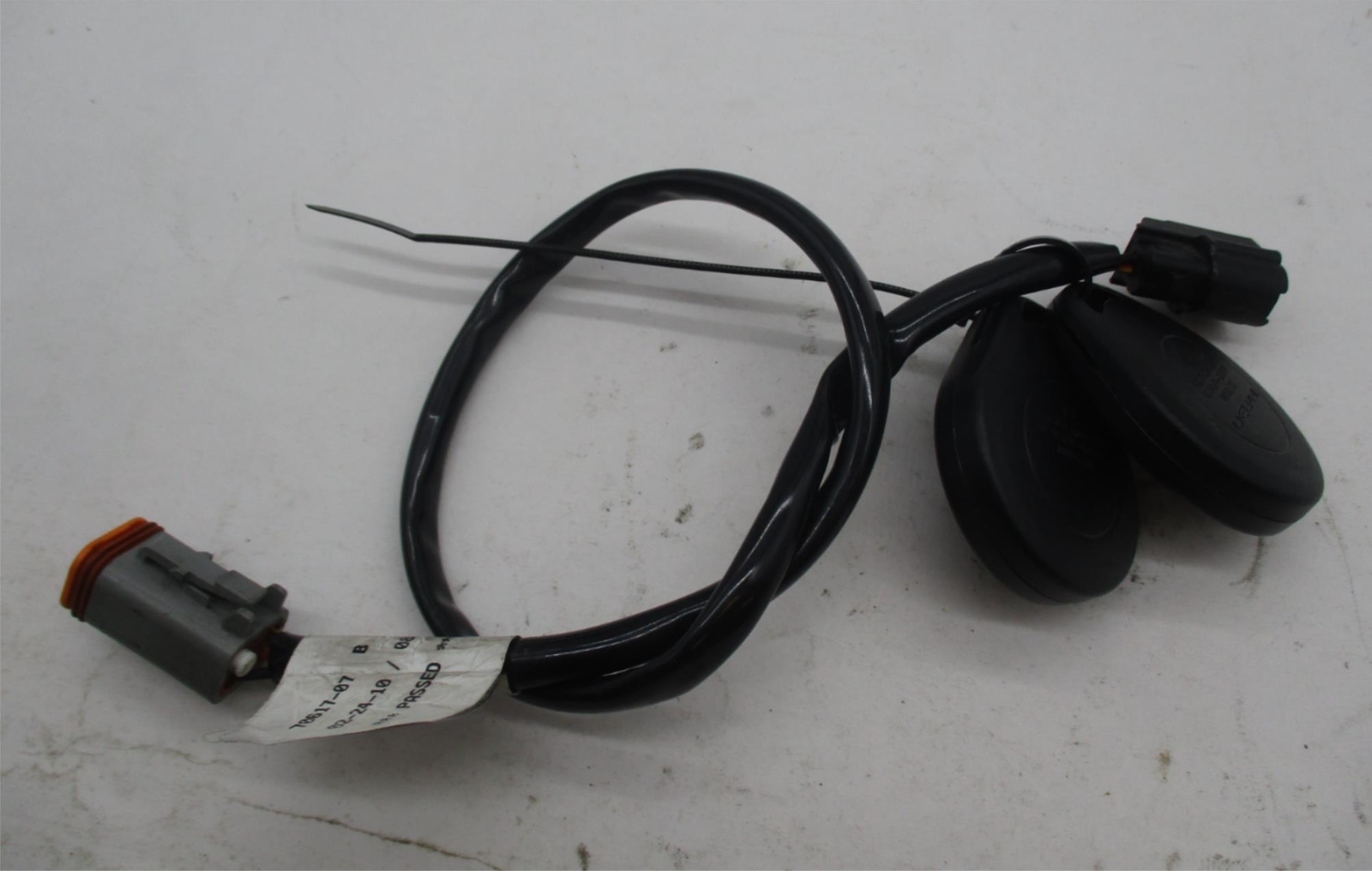 Lot of 2 Harley Key FOBS Remote w Security Wire harness 69995-11 70617 ...