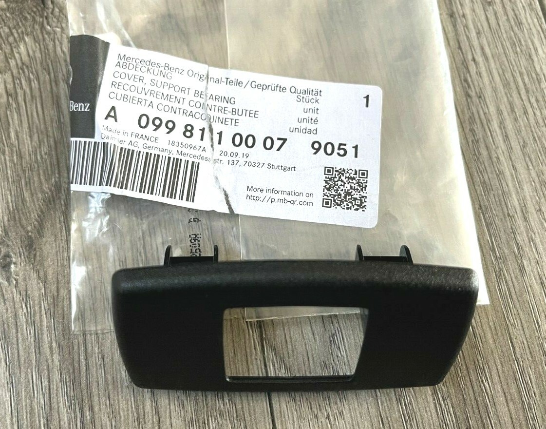 BRAND NEW - MERCEDES SUPPORT BEARING INNER COVER, 09981100079051 ...