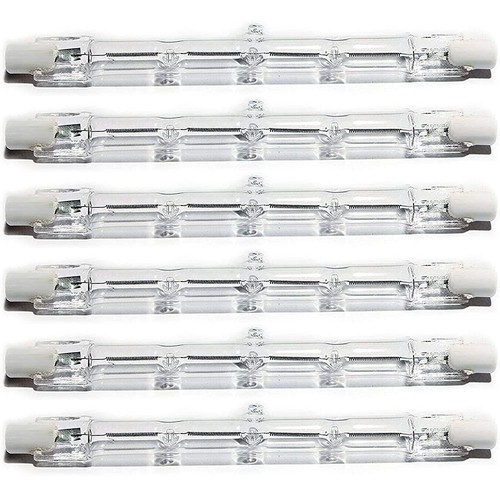 1-8x Leuchtmittel Halogenstab R7s 78mm 118mm 60/80/100/120/200/300/400W ...