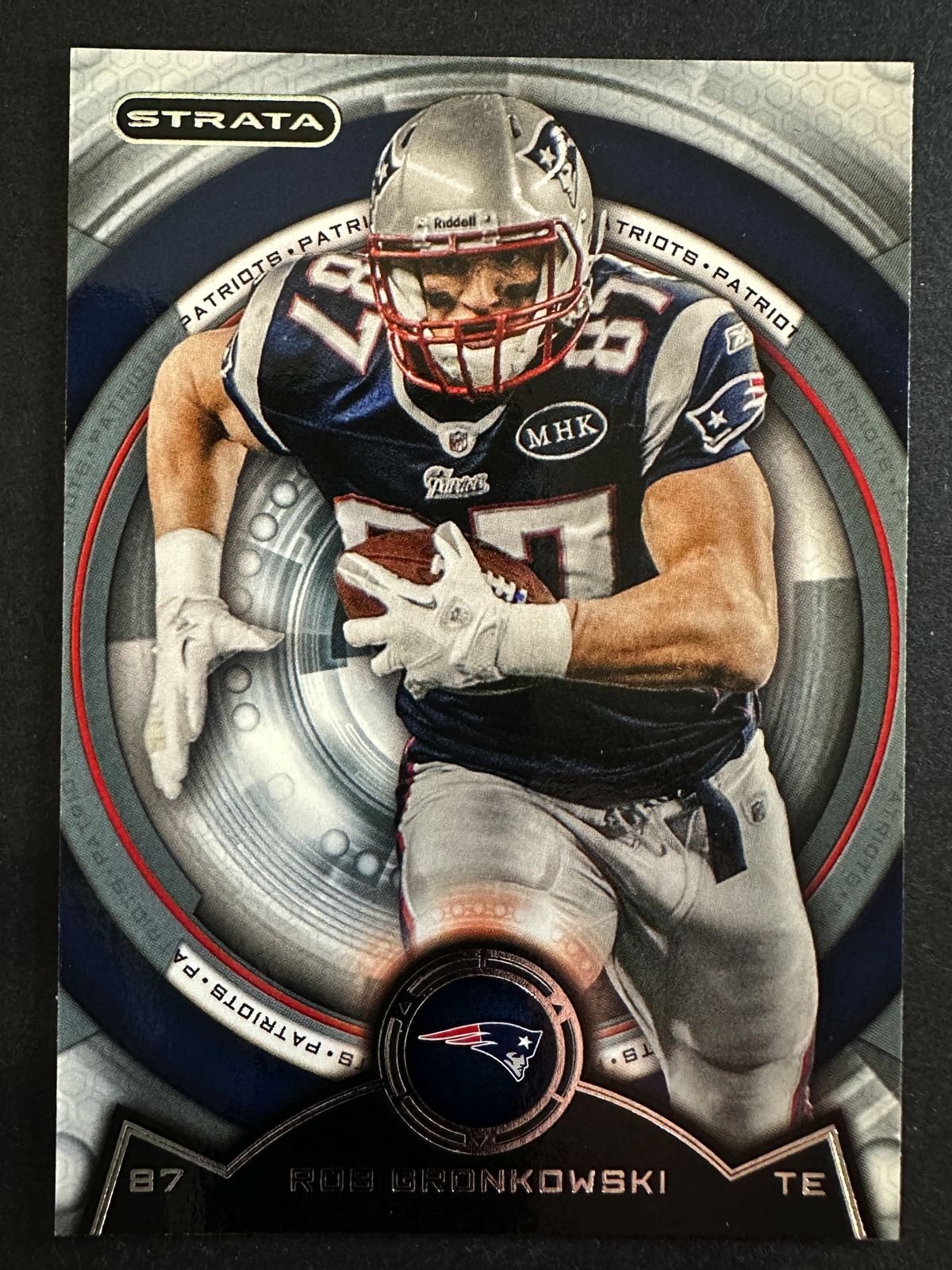 Rob Gronkowski 2013 Topps Strata Football Card New England Patriots #19 ...