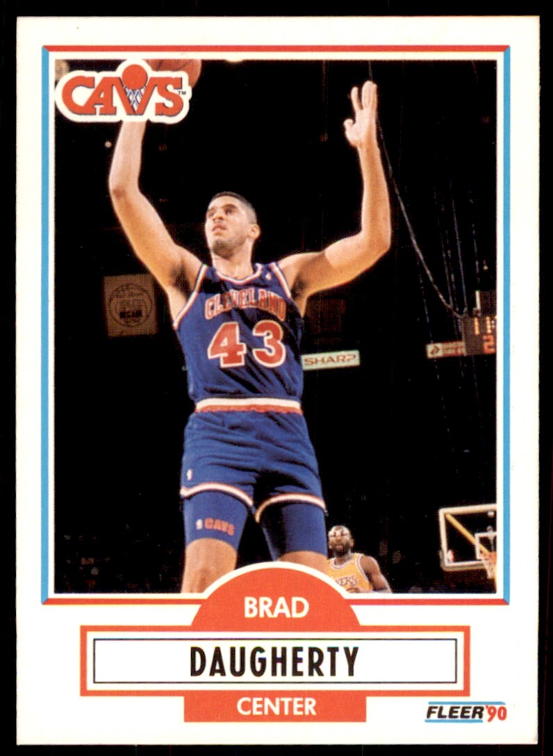 1990-91 Fleer Cards Brad Daugherty Basketball Cards #31 | eBay