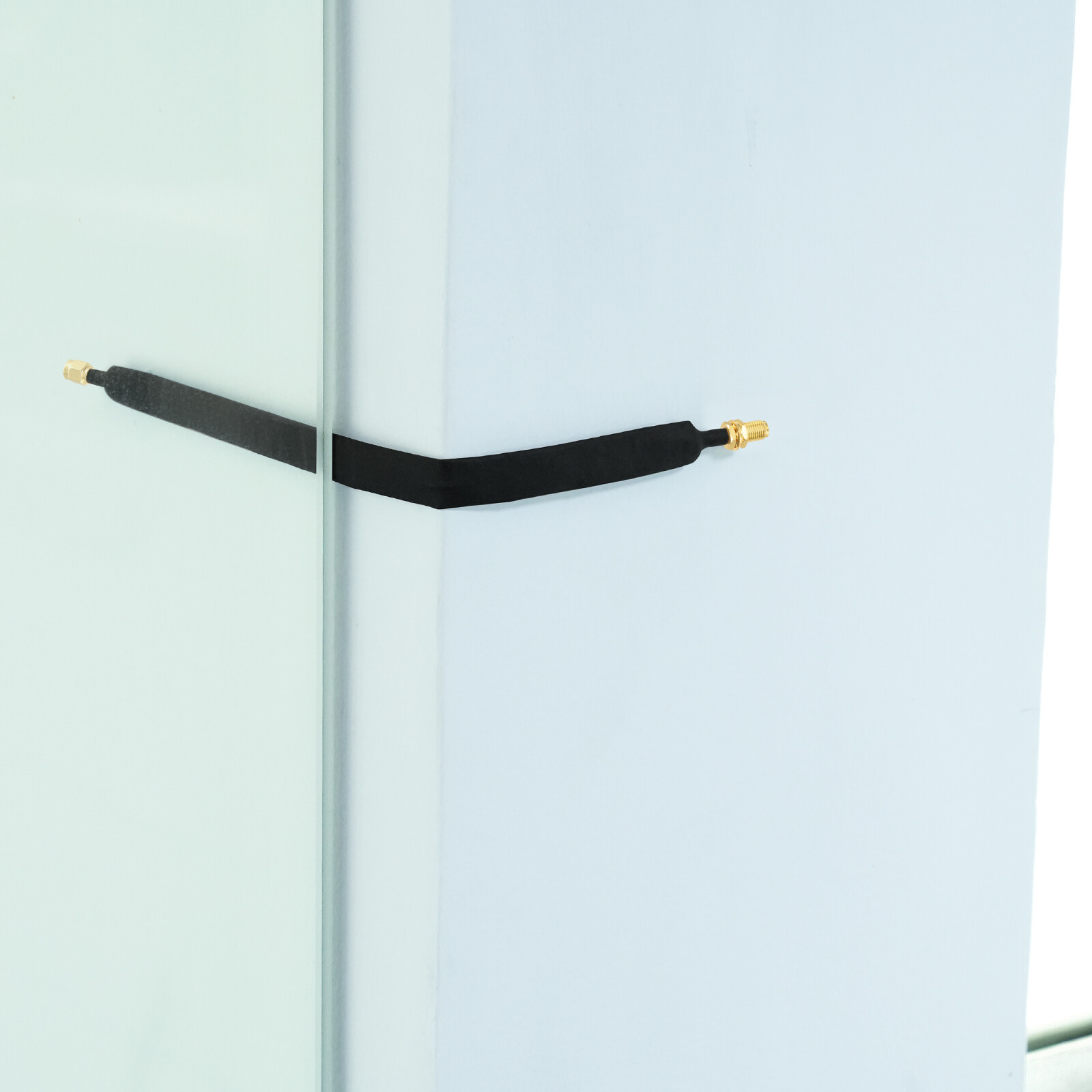 Flat Cable SMA Male to SMA Female Window and Door Feed Thru Cable for ...