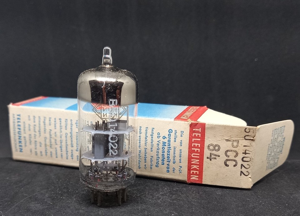 PCC84 TELEFUNKEN TUBE ;24 | eBay