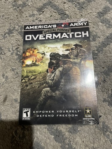 America’s Army Special Forces Overmatch PC CD-Rom Game Disc | eBay