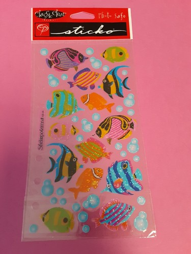Sticko tropical fish sticker package | eBay