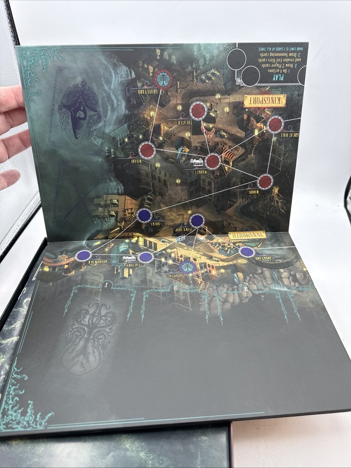 Pandemic : Reign of Cthulhu Z-Man Games Mythos Horror Board Game 2016 ...