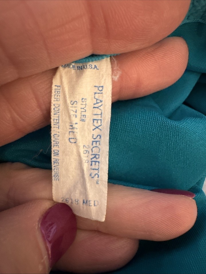 90s Playtex Secrets Second Skin Panties Nylon Hi-Leg Brief Vintage Sz M ...