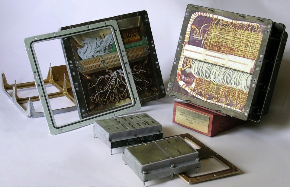 DSKY (DISPLAY KEYBOARD) APOLLO GUIDANCE COMPUTER CRAFT MODEL (LM-5's ...