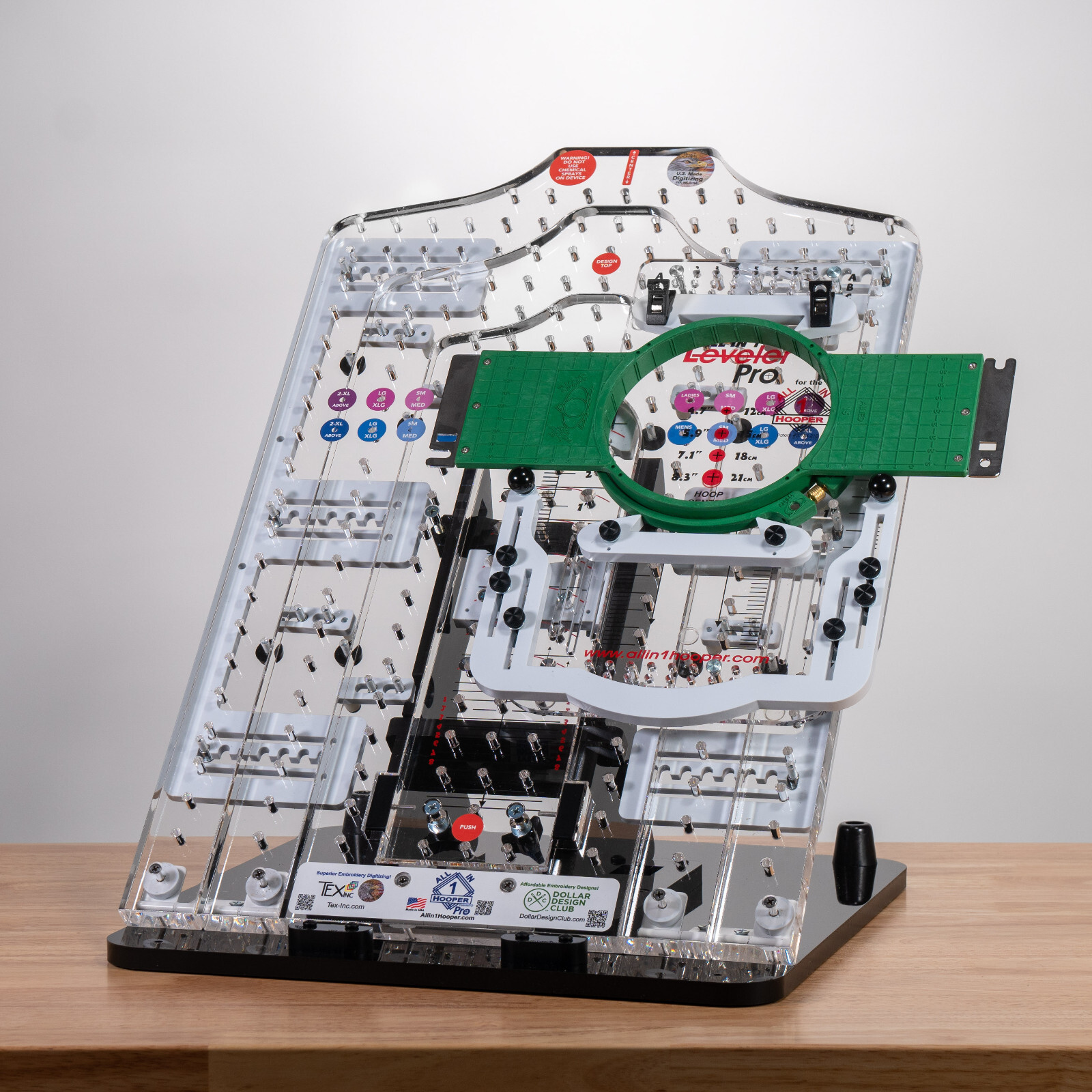 All in 1 Hooper Pro XL Embroidery Hooping Device - Embroidery Hooping ...