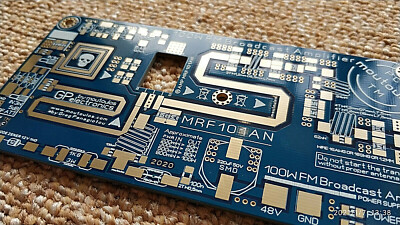 MRF101AN RF Linear FM BroadCast Amplifiers PCB BroadBand 100W | eBay