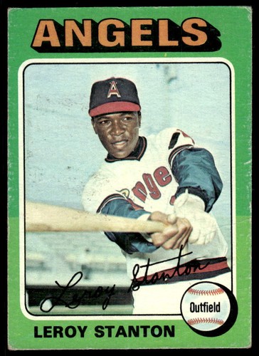 1975 Topps 342 Leroy Stanton California Angels | eBay