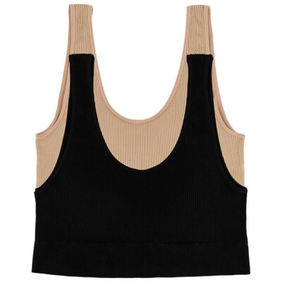 GapBody 2-Pack Comfort Bra Size M True Black | eBay