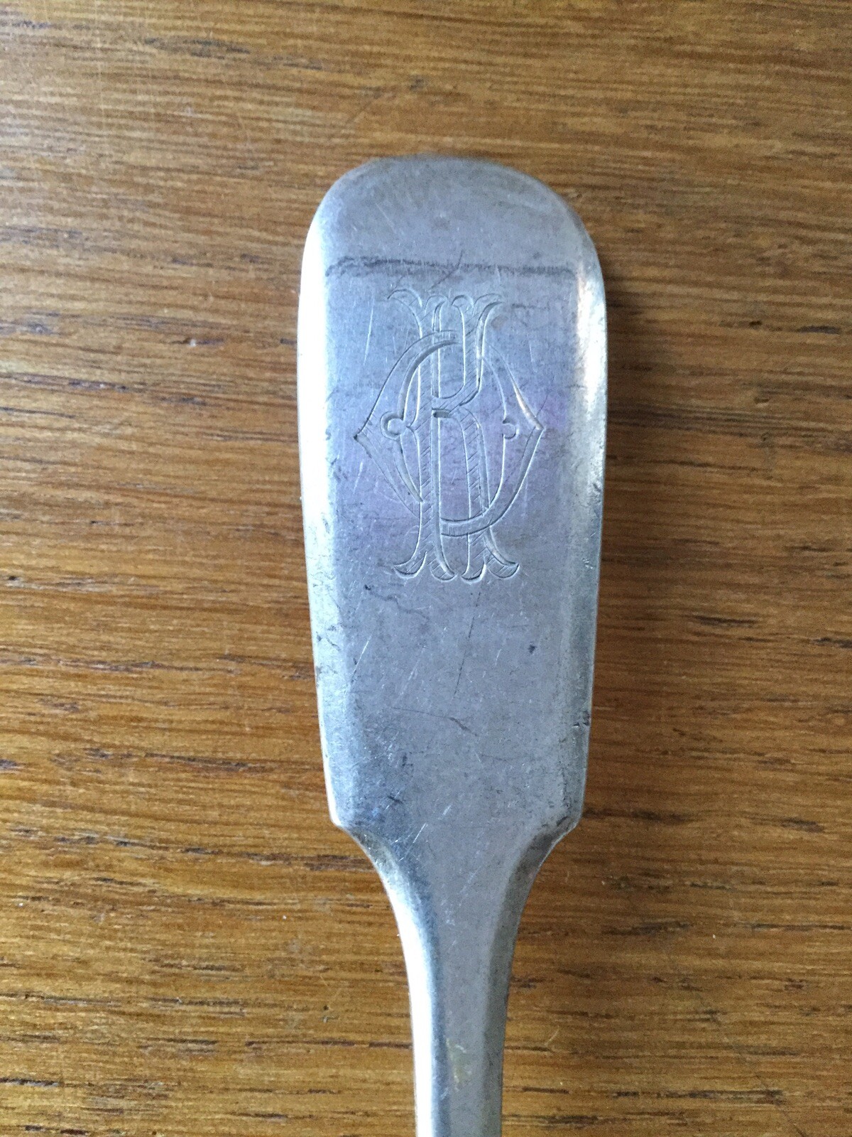 RUSSIAN ANTIQUE SOLID SILVER FIDDLE PATTERN TABLE FORK LONDON 1888 | eBay