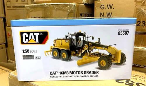 1:50 Diecast Masters # 85507 Caterpillar CAT 16M3 Motor Grader NIB | eBay
