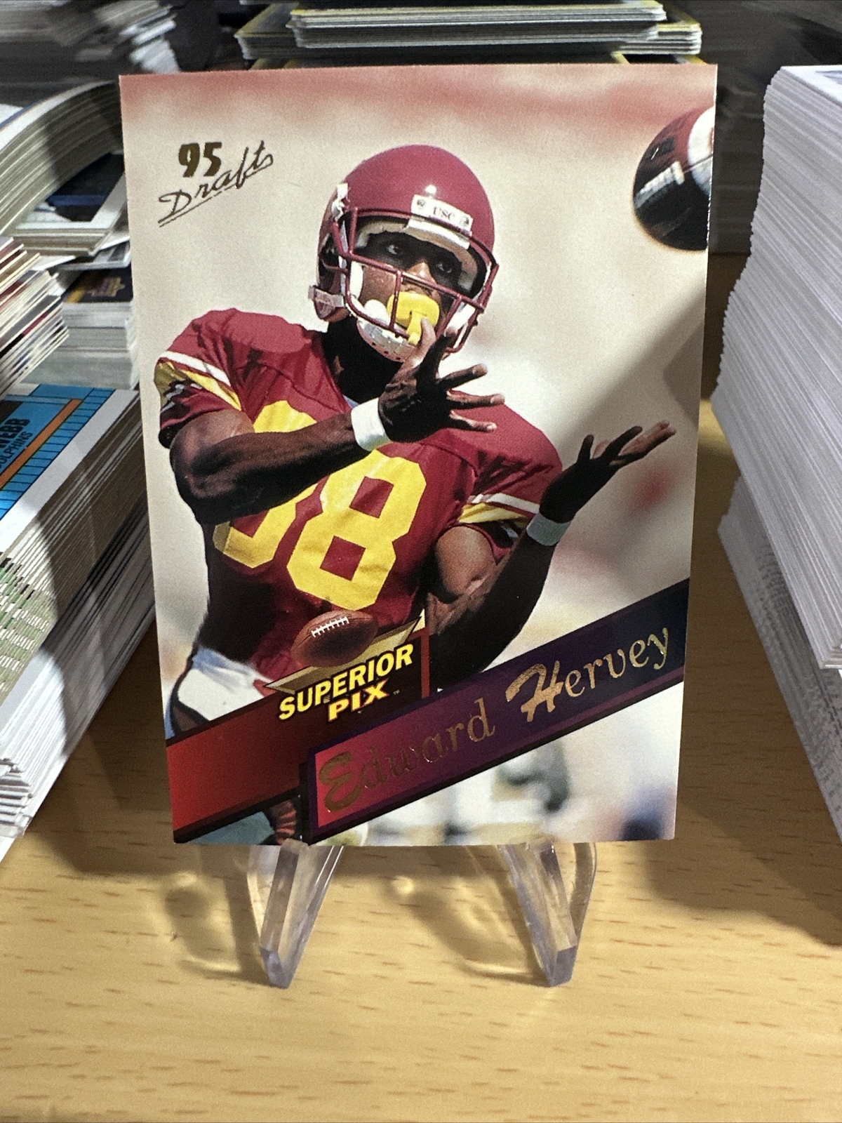 1995 Draft Superior Pix Edward Hervey #52 | eBay
