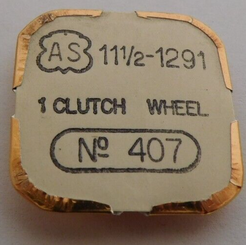 AS 1291. PART # 407 CLUTCH WHEEL. NEW OLD STOCK | eBay