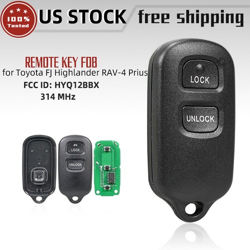 Remote Control Key HYQ12BBX for Toyota FJ Cruiser Highlander RAV-4 ...