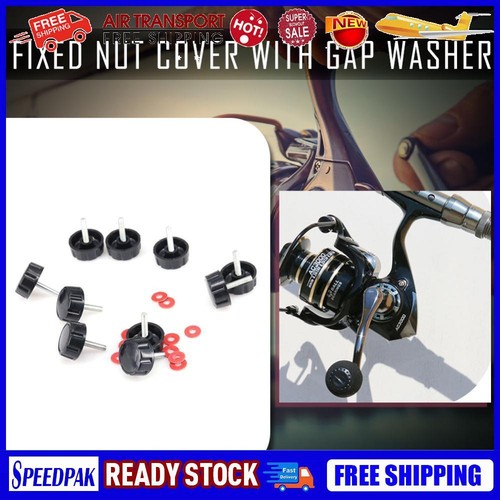 10pcs Fishing Reel Handle Screws Caps Spinning Wheel Nuts Fishing ...