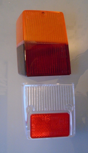 CLASSIC MINI MK3/MK4 LEFTHAND REAR LIGHT LENS LUCAS L940 - NEW OLD ...