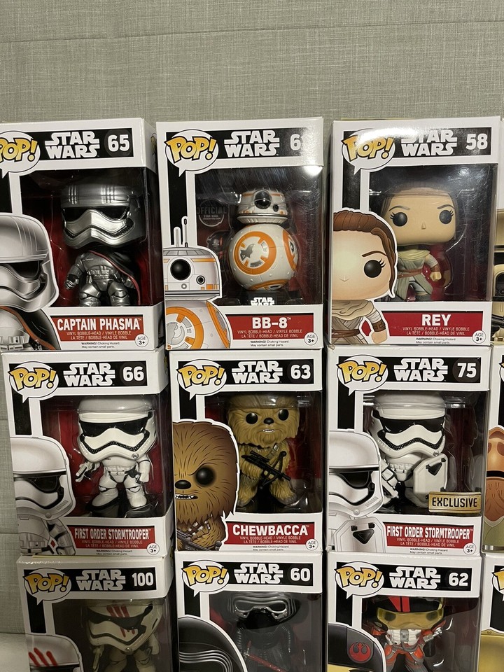 Star Wars Funko Pops Lot Sequel/Rogue One 20 Total READ DESCRIPTION | eBay