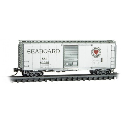 MICRO-TRAINS N SCALE 020 00 387 SEABOARD AIR LINE 40' STANDARD BOXCAR ...
