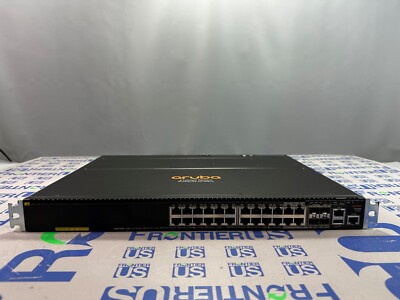 HPE Aruba JL320A 2930M 24 Port PoE+ 1 Slot Switch with JL325A Stacking ...