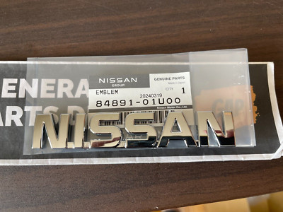 Nissan Genuine R32 GT-R GTR Skyline 84891-01U00 Rear Trunk Emblem Logo ...