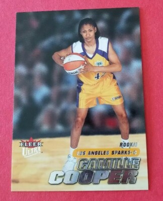 2001 Ultra Fleer WNBA Rookie Camille Cooper RC #135 Los Angeles Sparks ...