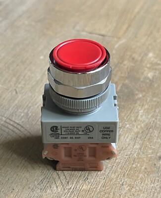 IDEC ABW101-B,G,R RED PUSH BUTTON | eBay