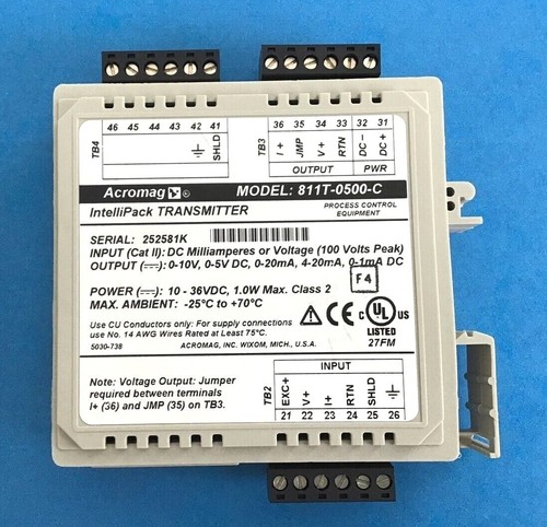 Acromag 811T-0500-C Intellipack Transmitter Module | eBay
