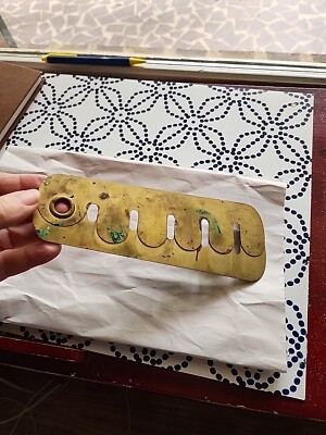 VINTAGE BRASS MILITARY BUTTON POLISHER TOOL | eBay