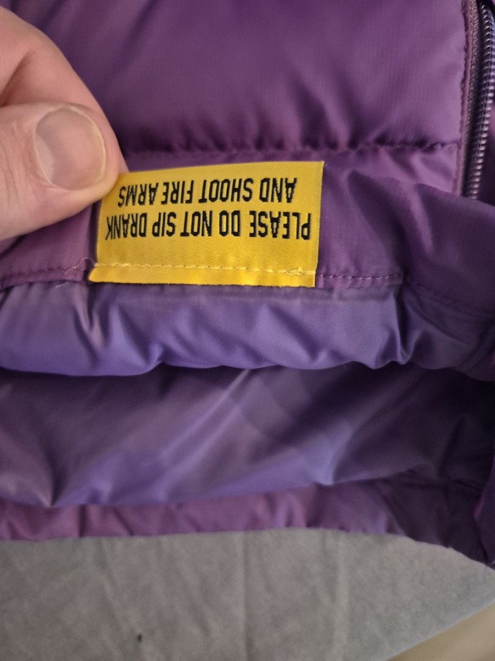 Awful Lot of Cough Syrup Purple Ski Puffer Pants Size XL | eBay