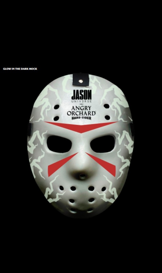 Angry Orchard X Jason Universe Promotional Mask GITD | eBay