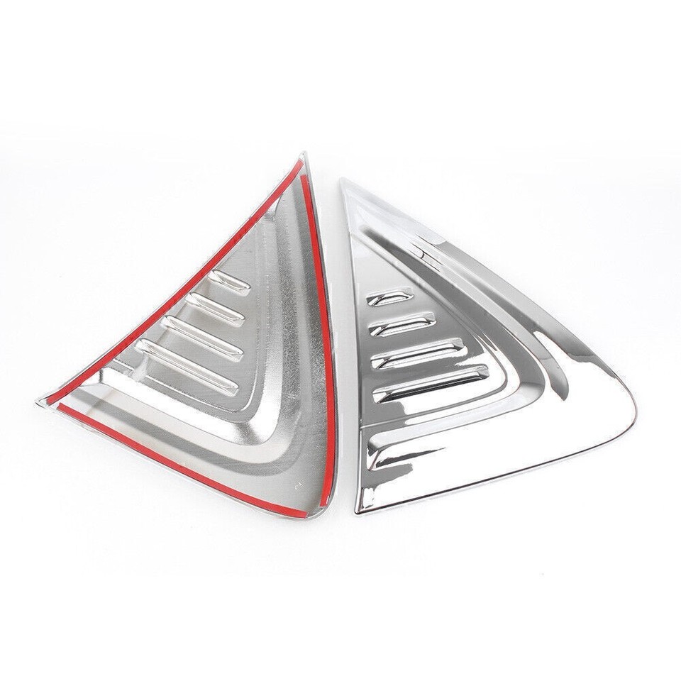 ABS Car Side Fender Air Vent Cover Trim Chrome for Toyota CHR C-HR 2016 ...