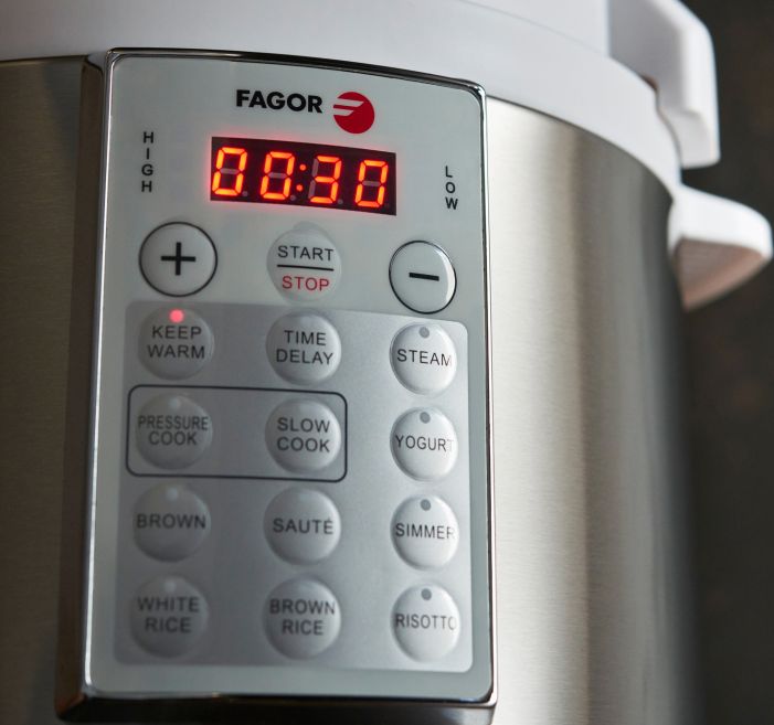 Programmable Multi Cooker Pressure Fast Slow Rice Yogurt 6-Qt Ceramic ...