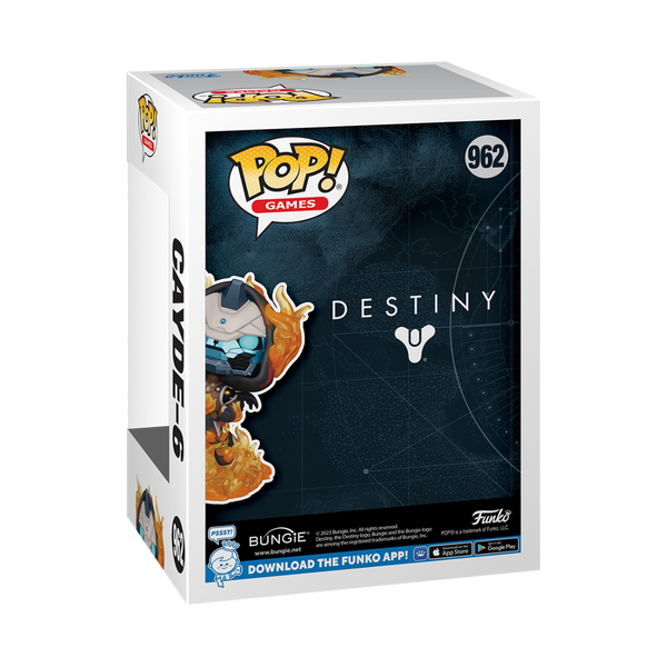 Funko Pop Destiny Cayde-6 GITD #962 - Bungie Exclusive w/ My Serious ...