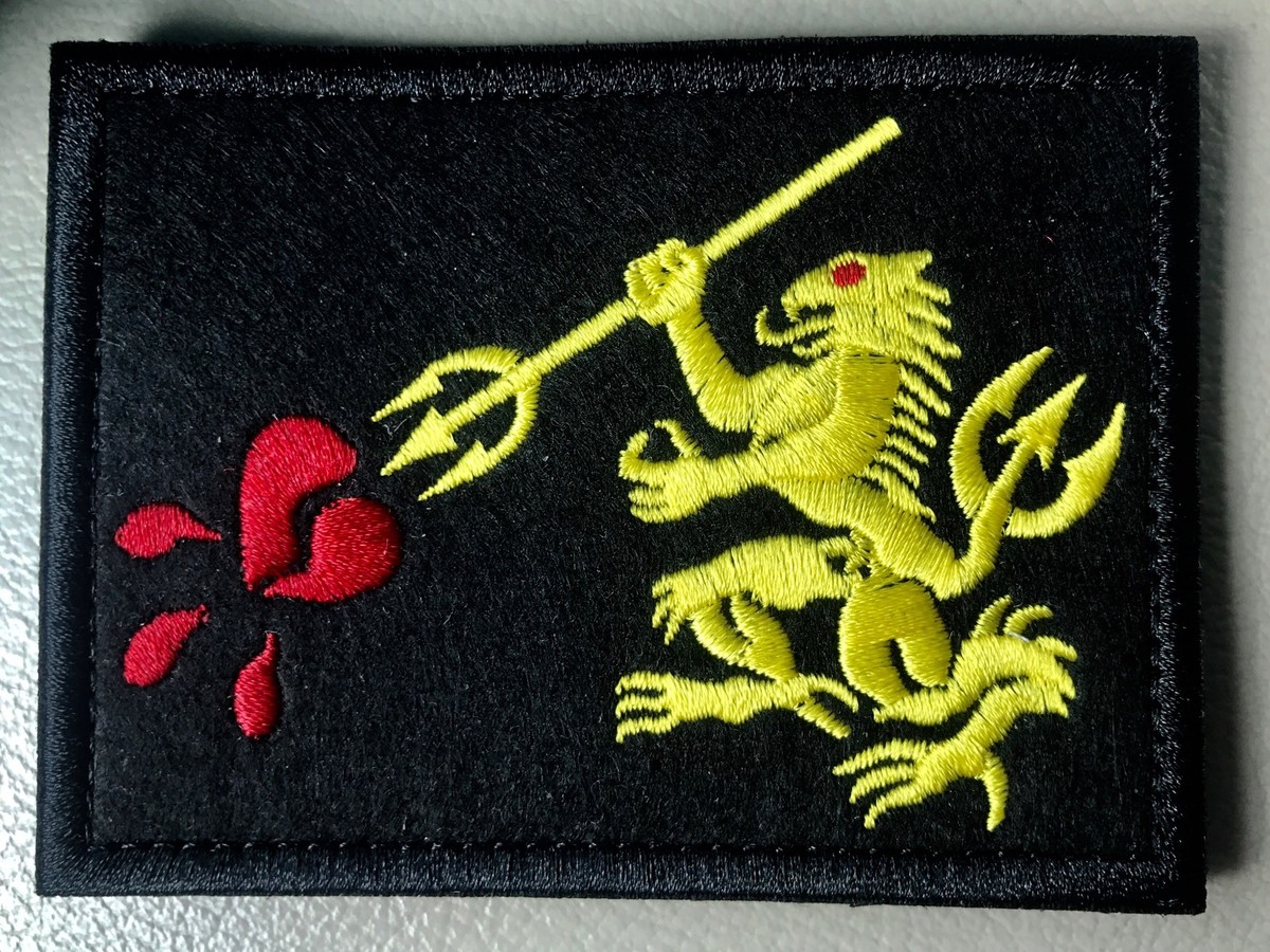 Devgru Gold Team Patch Devgru Gold Squadron Crusader Patch (Brown)