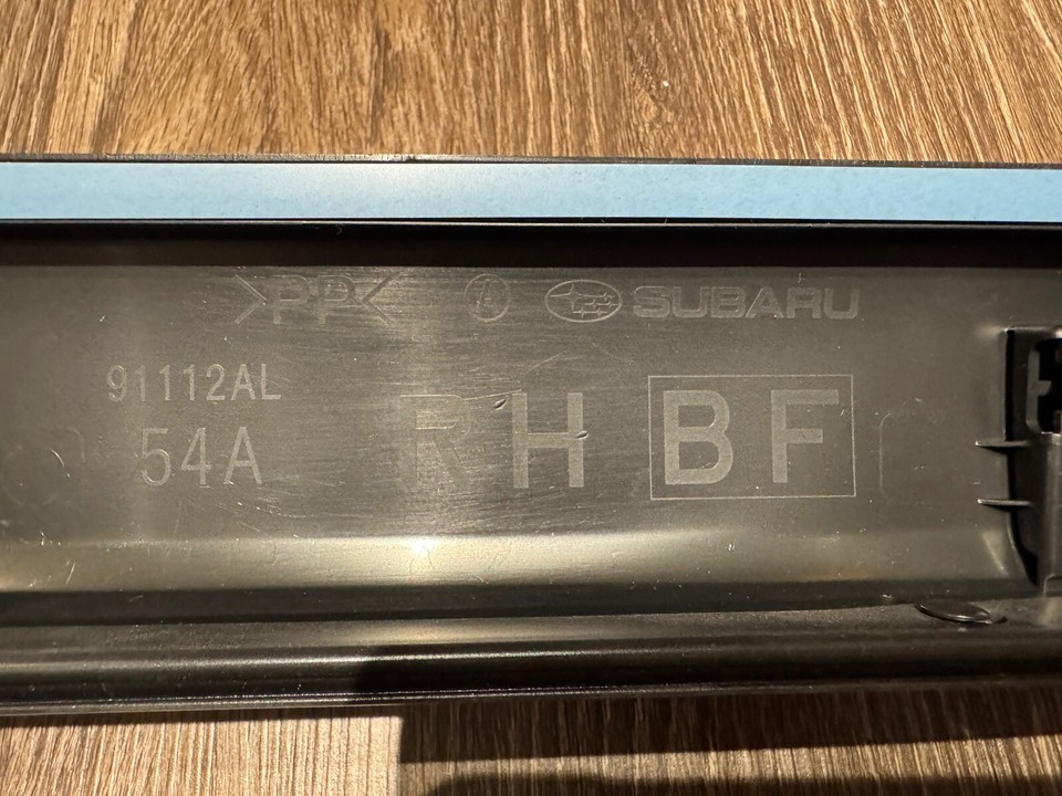 OEM NEW 2015-2019 Subaru Lower Molding Garnish Assembly Rear Door RH ...