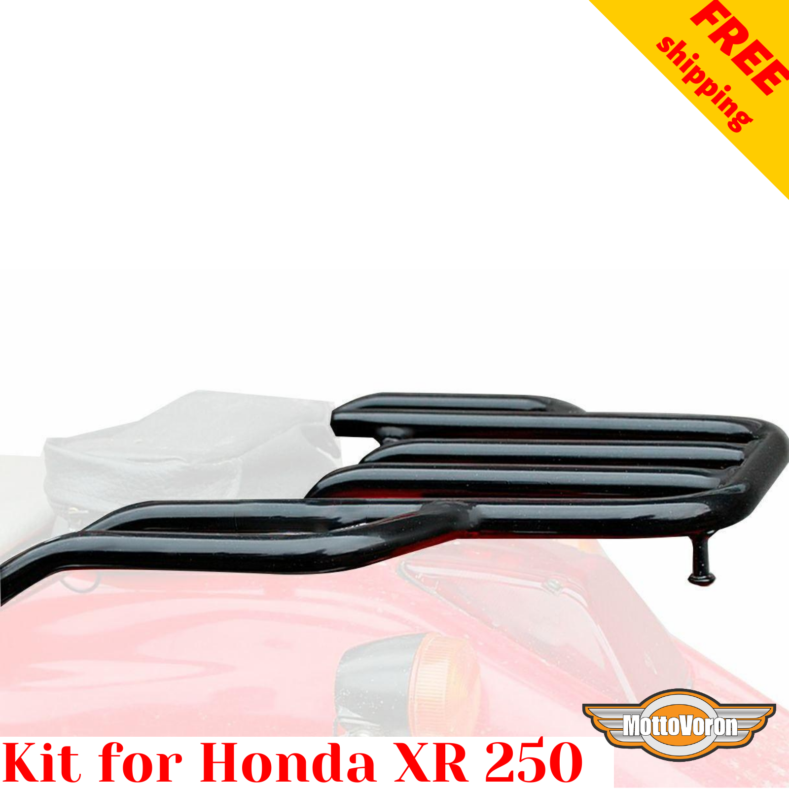 For Honda XR250R Rear rack XR 250 Headlight protector Guard XR 250 R ...