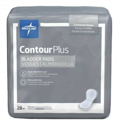 Medline Contour Plus Bladder Pads 28ct - NEW | eBay