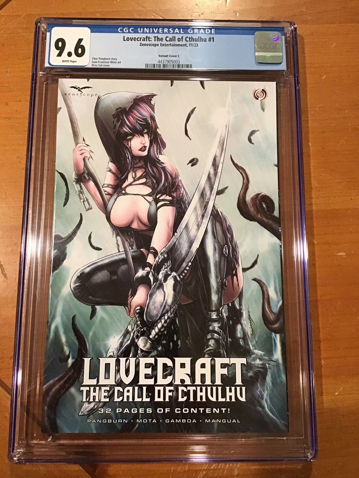 LOVECRAFT CALL OF CTHULHU 1 (NM) DRAX GAL Zenescope 2023 Grimm Fairy ...