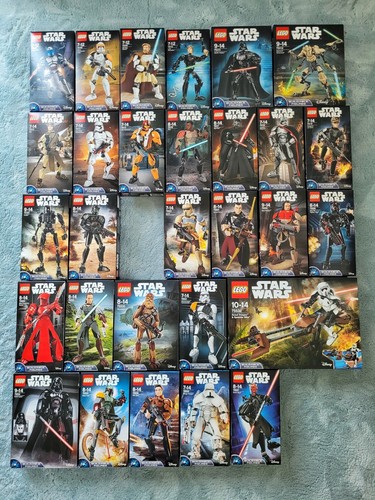 lego star wars buildable figures komplette Sammlung/ Complete ...