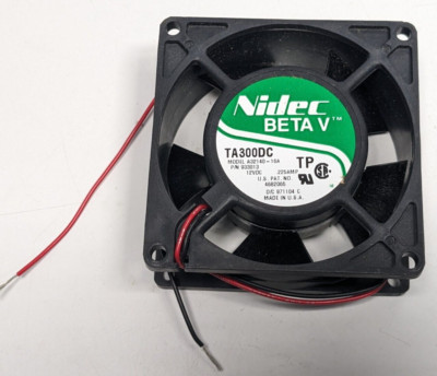 NEW Nidec BETA V TA300DC - 12VDC 0.225A 80 x 80 x 32mm PC Fan A32140 ...