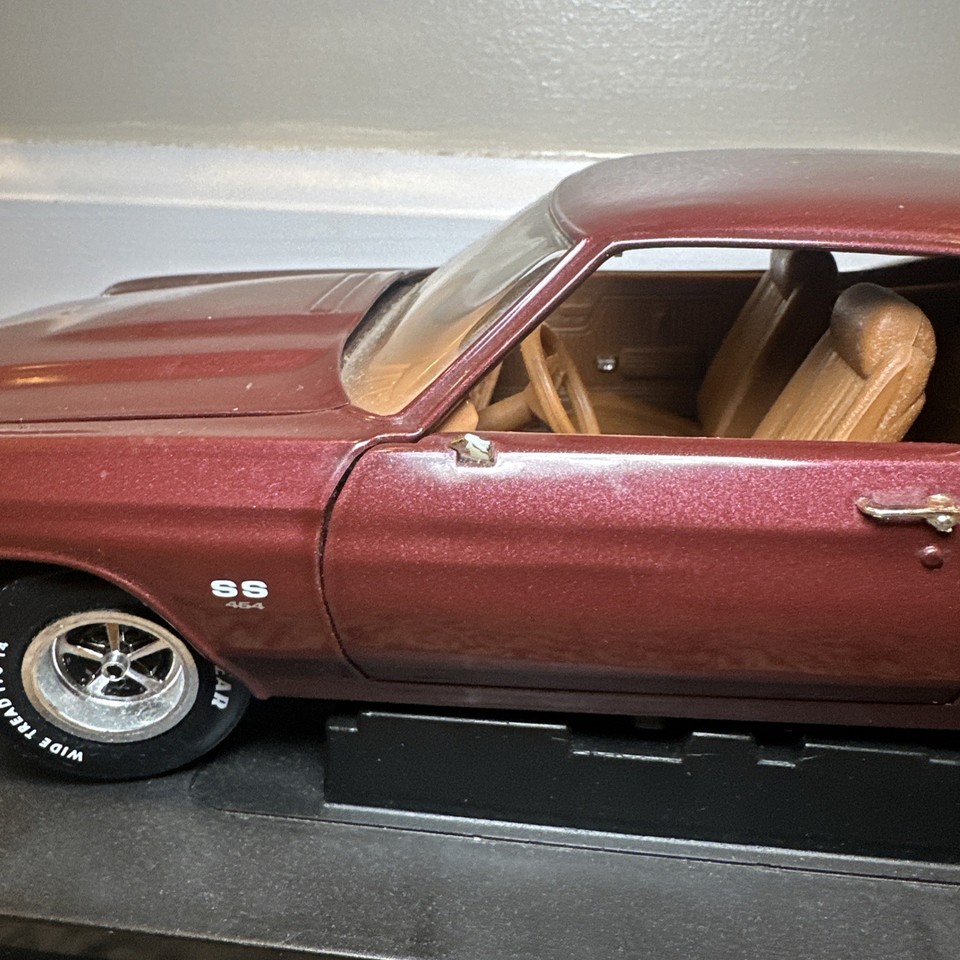American Muscle 10 Fastest 1970 Chevelle SS 454 Rare Maroon Color 1:18 ...