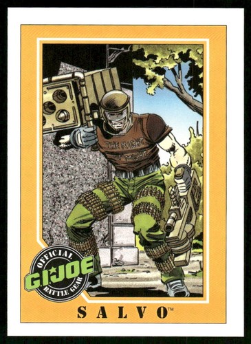 Salvo 1991 G.I. Joe Impel Card #67 (NM) | eBay