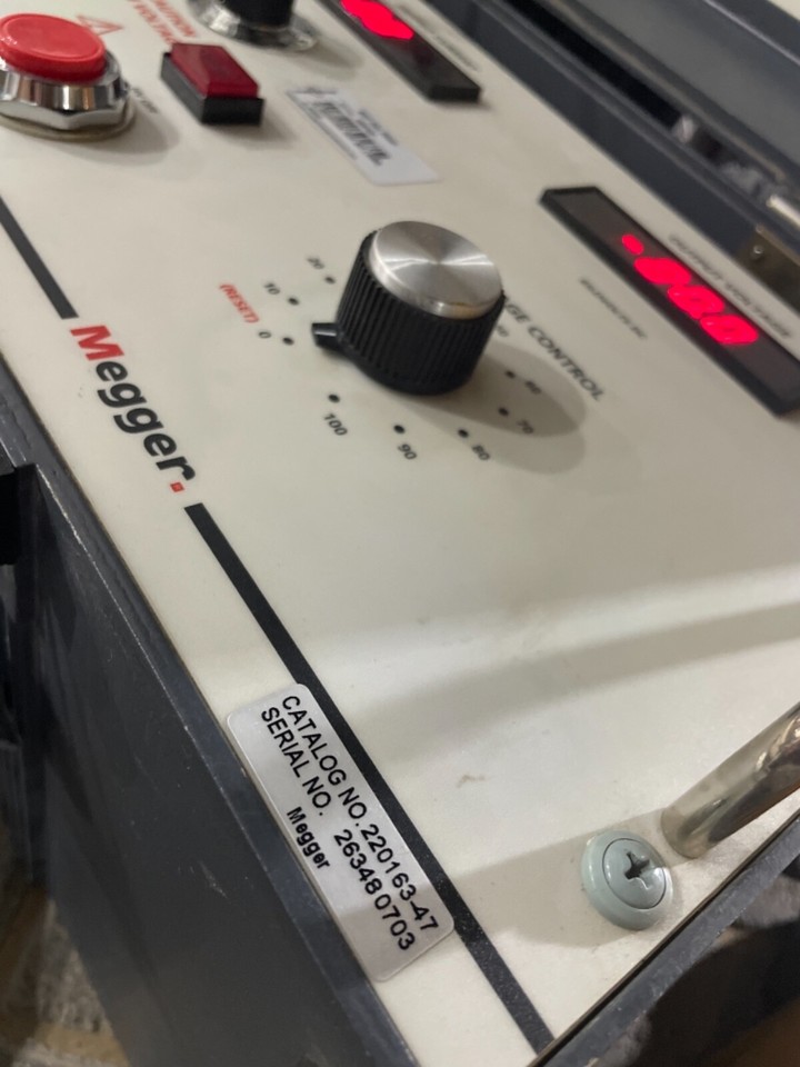 Biddle-Megger Cat: 220163-47 160kV DC Dielectric Test Set | eBay